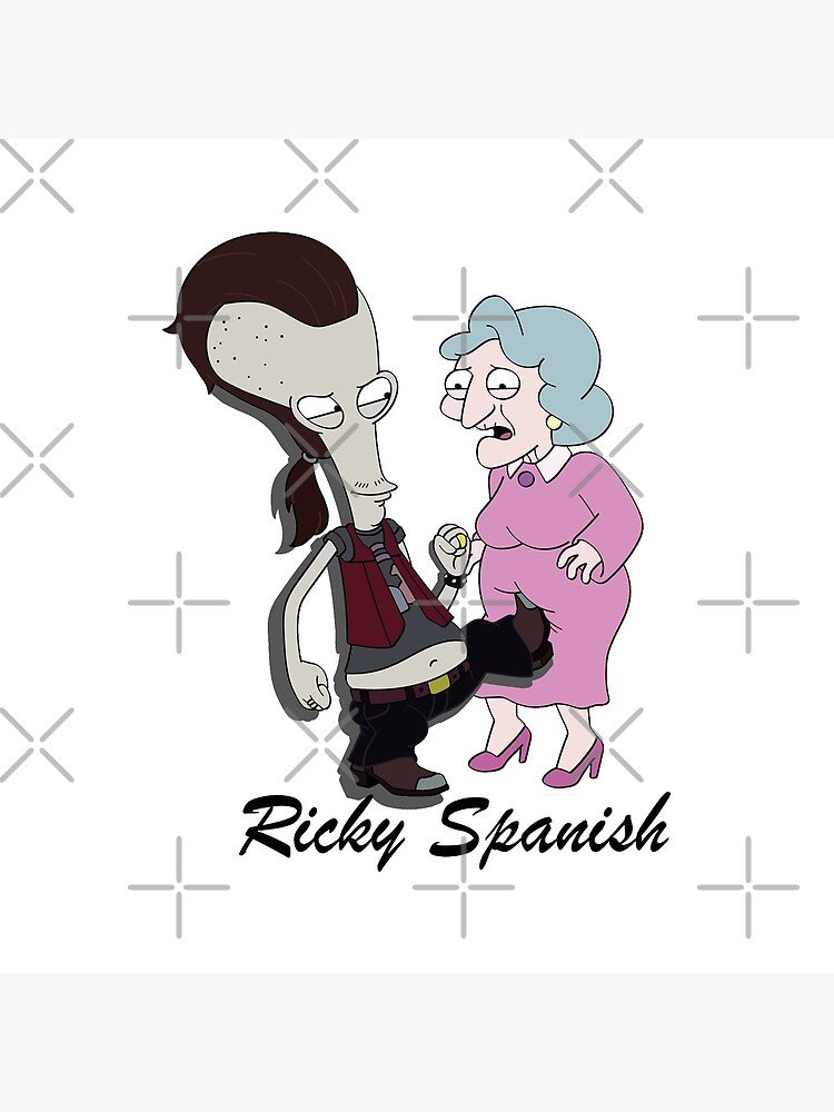 "American Dad Roger Ricky Spanish" Coasters (Set of 4) by olivia-krig ...