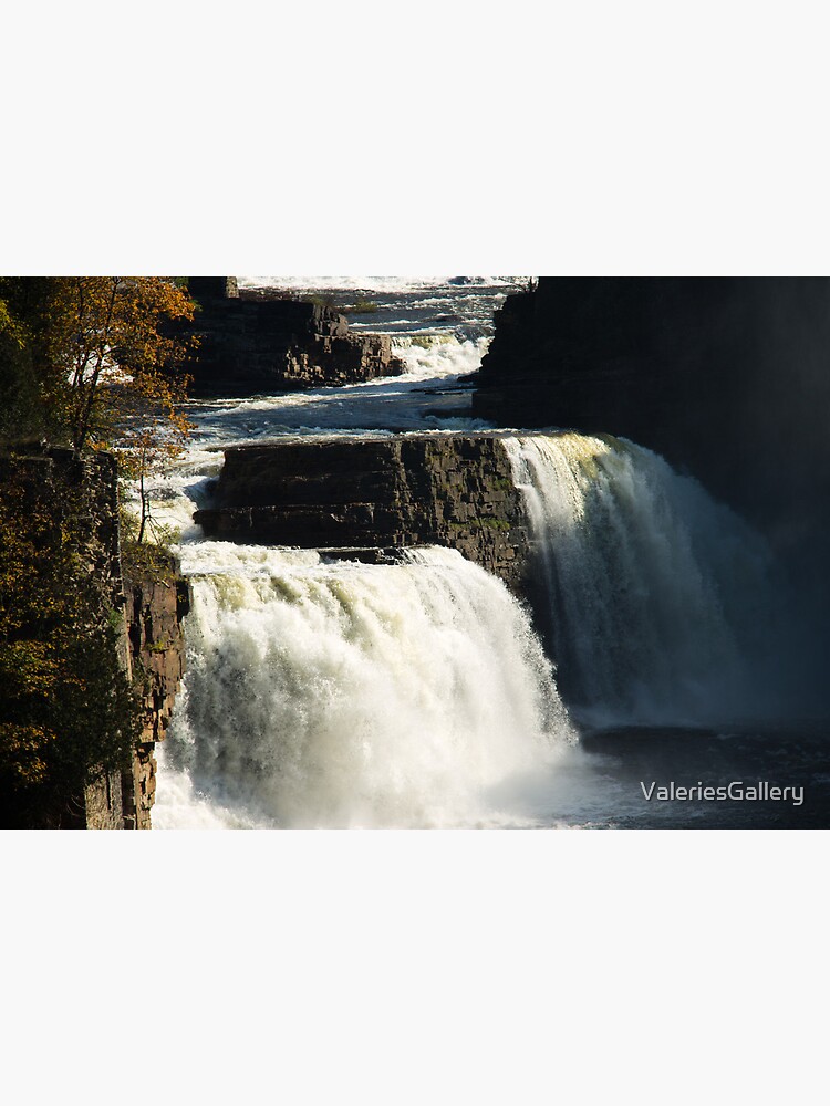 "Rainbow Falls at Ausable Chasm" Poster for Sale by ValeriesGallery ...