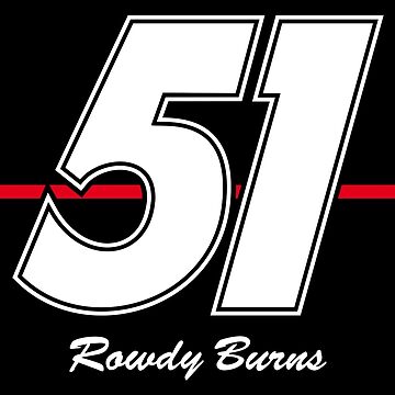 "Rowdy Burns #51 Days of Thunder" Art Print for Sale by BFXIII | Redbubble