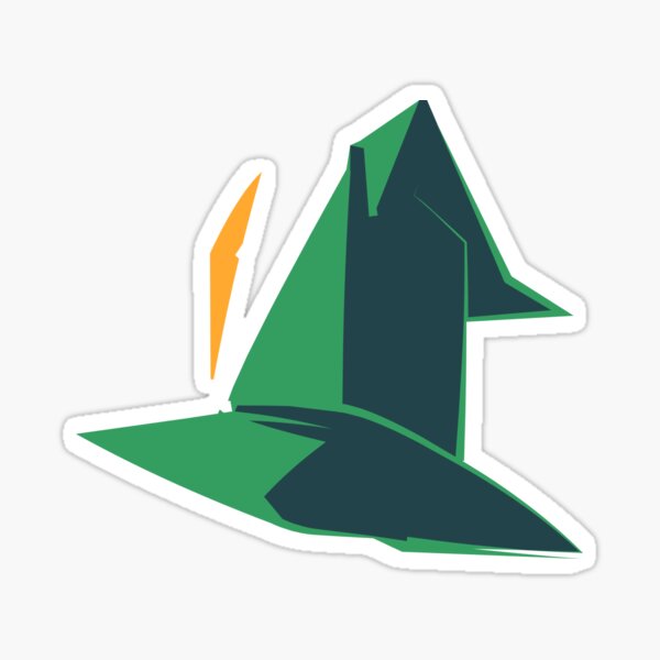 "Snufkin Hat" Sticker for Sale by StandingTough | Redbubble