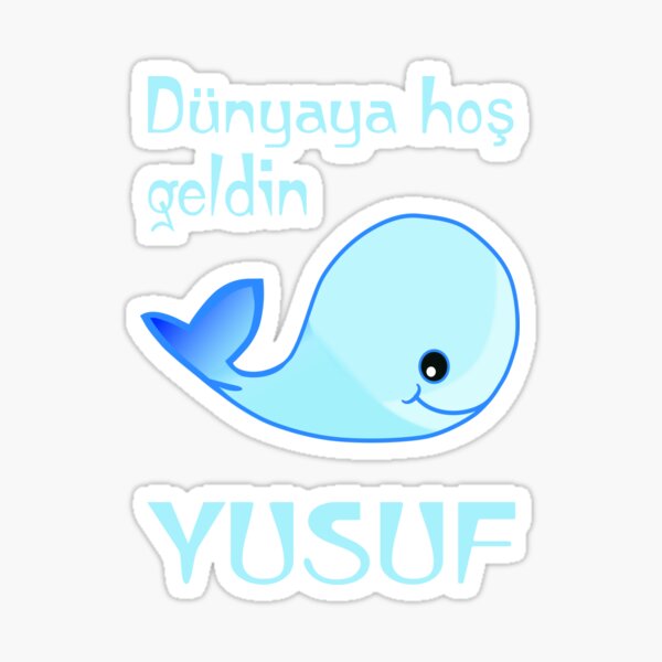 "Dünyaya Hoş Geldin Yusuf | Welcome to Earth Yusuf" Sticker by ...