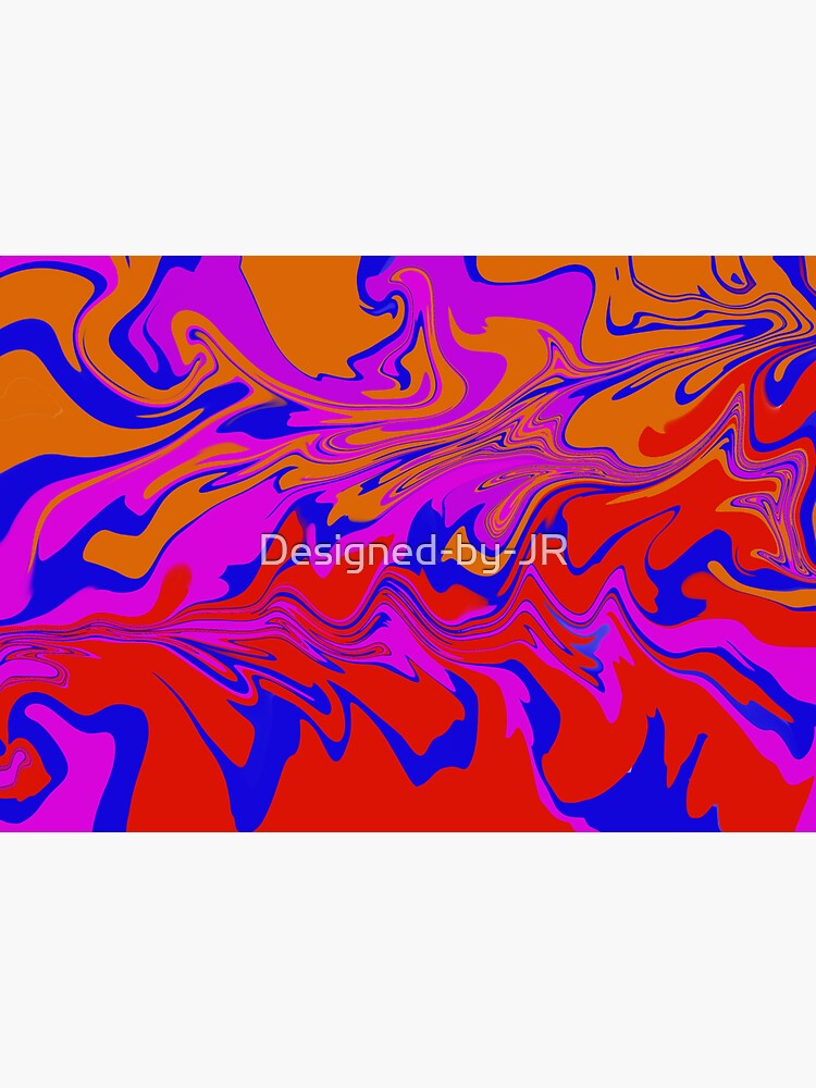 "60s Inspired design, psychedelic, bright colours, vibrant ...