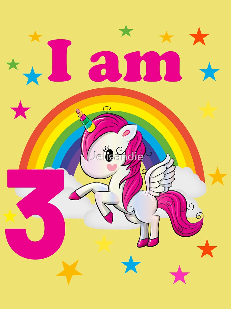 Unicorn 3 year old store