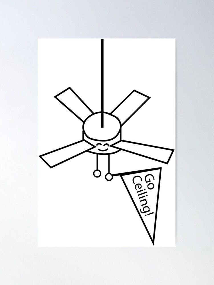 Ceiling Fan Coloring Page
