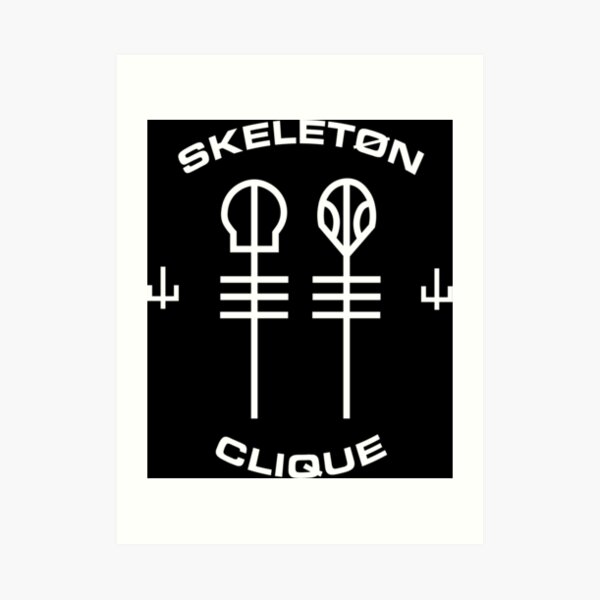 Skeleton Clique Art Prints | Redbubble