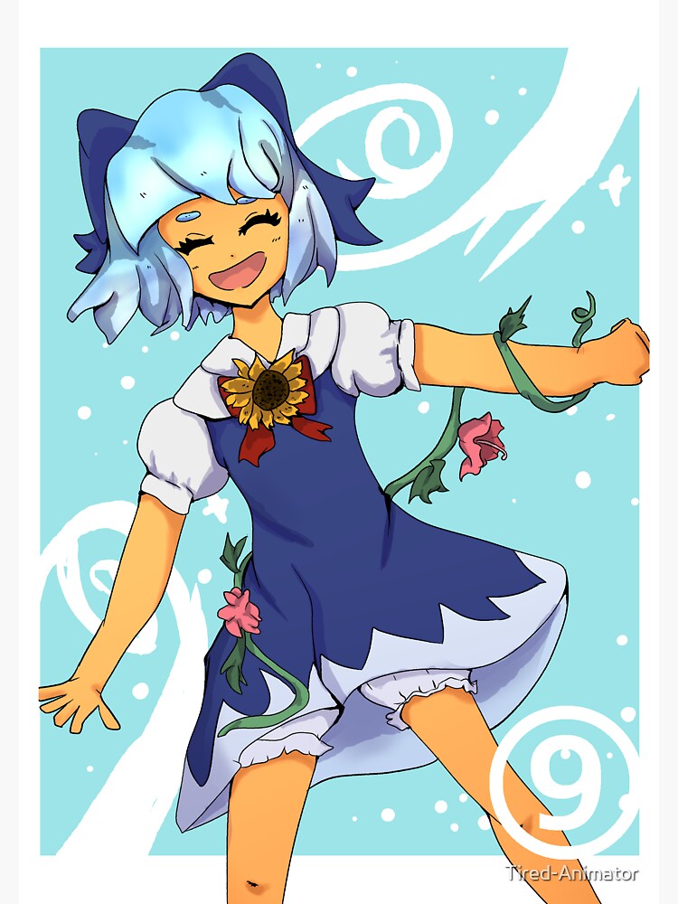 "The Strongest Fairy" Sticker for Sale by Tired-Animator | Redbubble