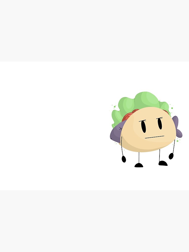 "A Depressed taco || bfb Taco ||" Hardcover Journal by Alpacadragon ...