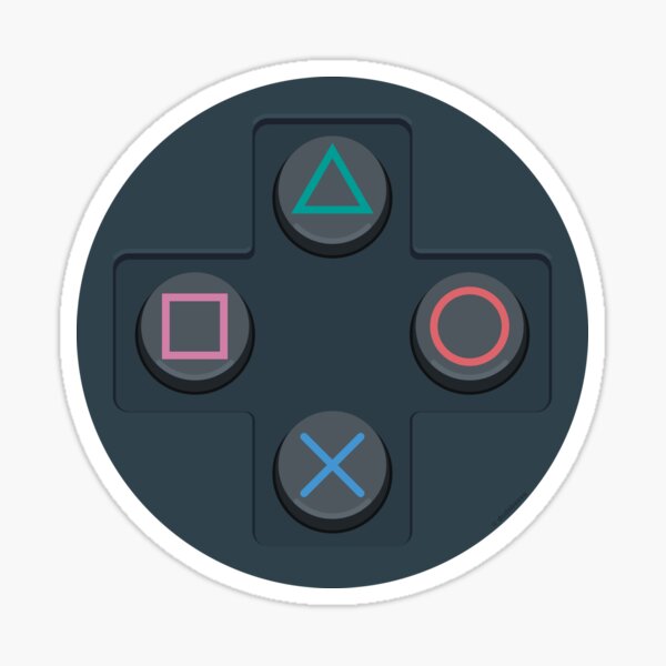 "Controller Buttons" Sticker for Sale by dudsbessa | Redbubble