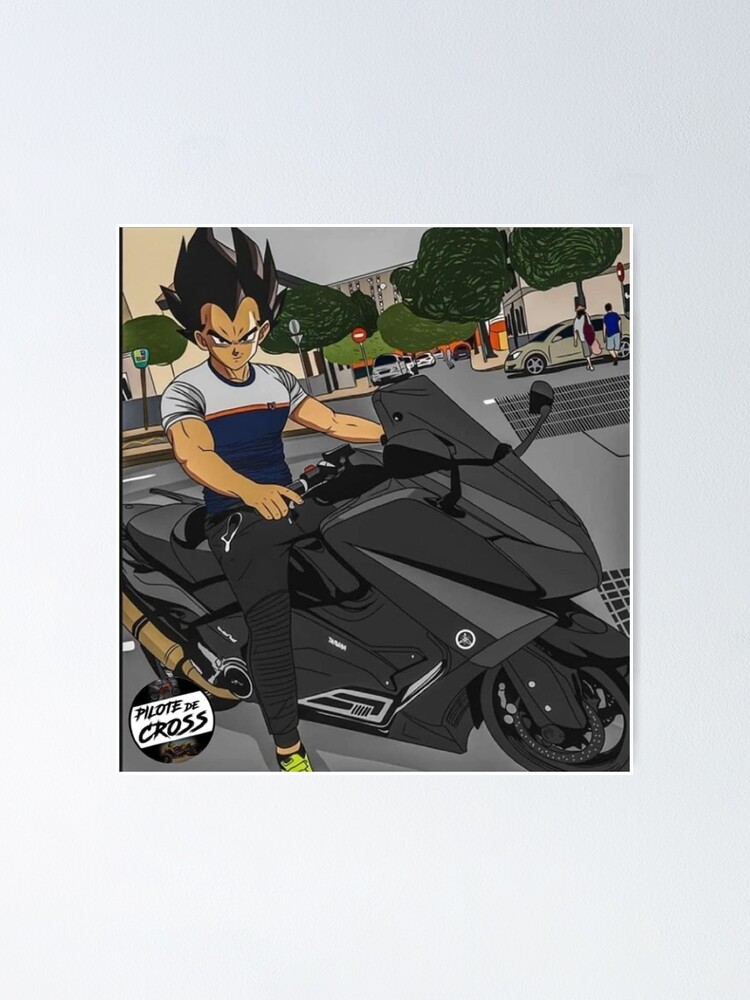"VEGETA CROSS PILOT" Poster by KINTARO33 | Redbubble