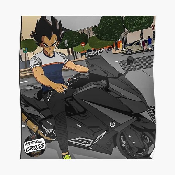 "VEGETA CROSS PILOT" Poster by KINTARO33 | Redbubble