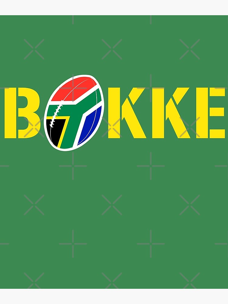 "Bokke South Africa Rugby Flag Springboks Fan Gift" Poster for Sale by ...