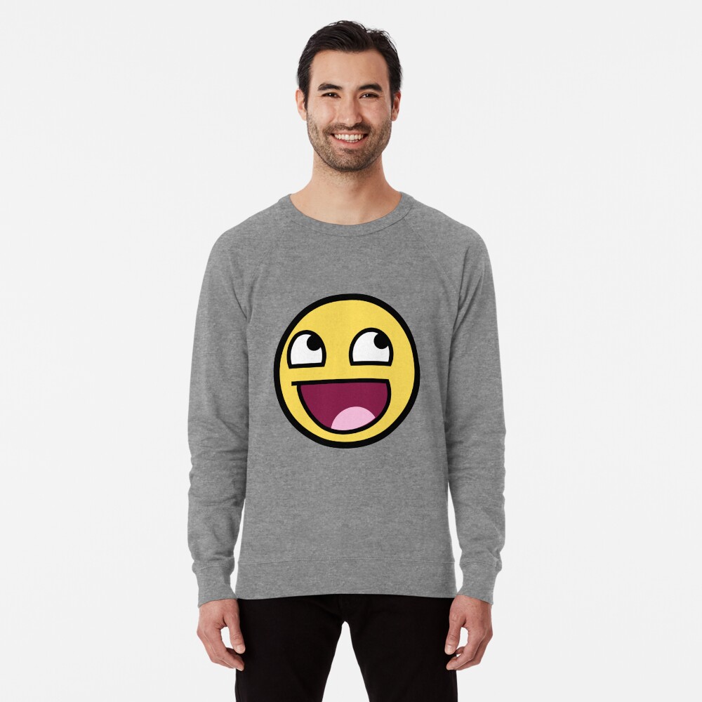 "Awesome Face Epic Smiley" Sticker for Sale by IceKonG | Redbubble