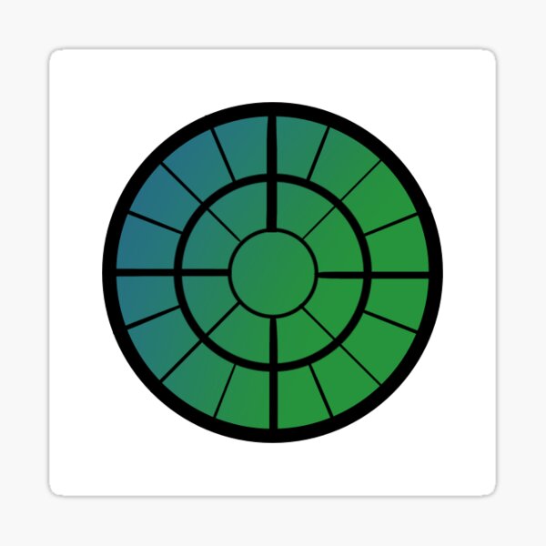 "Wicked Circle Design - no writing" Sticker for Sale by mostly-musicals ...