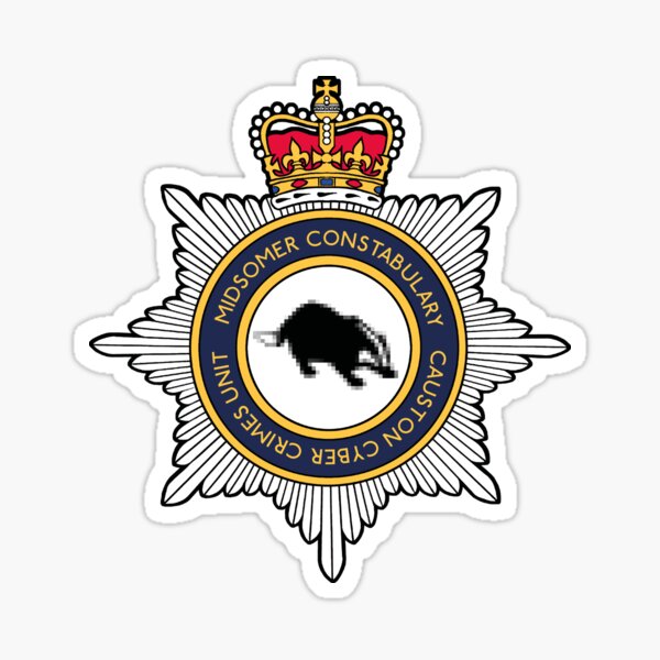 "MIDSOMER CYBER CRIMES UNIT" Sticker for Sale by sdinter | Redbubble