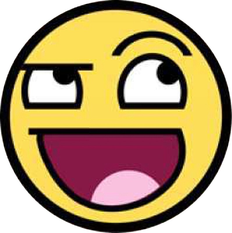 "Awesome Face Epic Smiley AHA!" by Thomas Ullrich | Redbubble