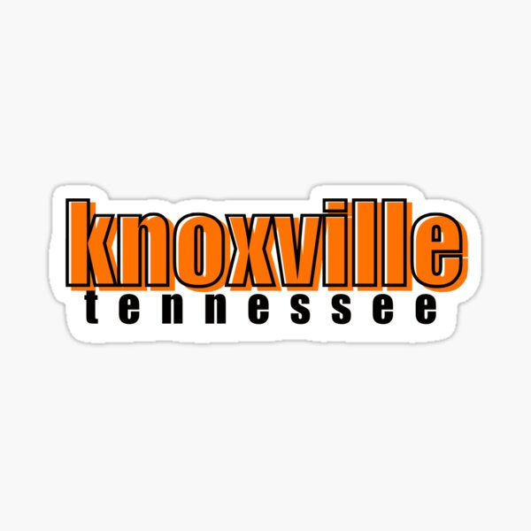 "Knoxville" Sticker for Sale by elizabethdylan | Redbubble
