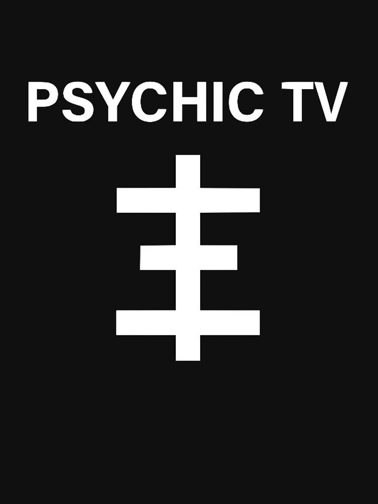 "Psychic TV" Essential T-Shirt for Sale by Dawson-Designs | Redbubble