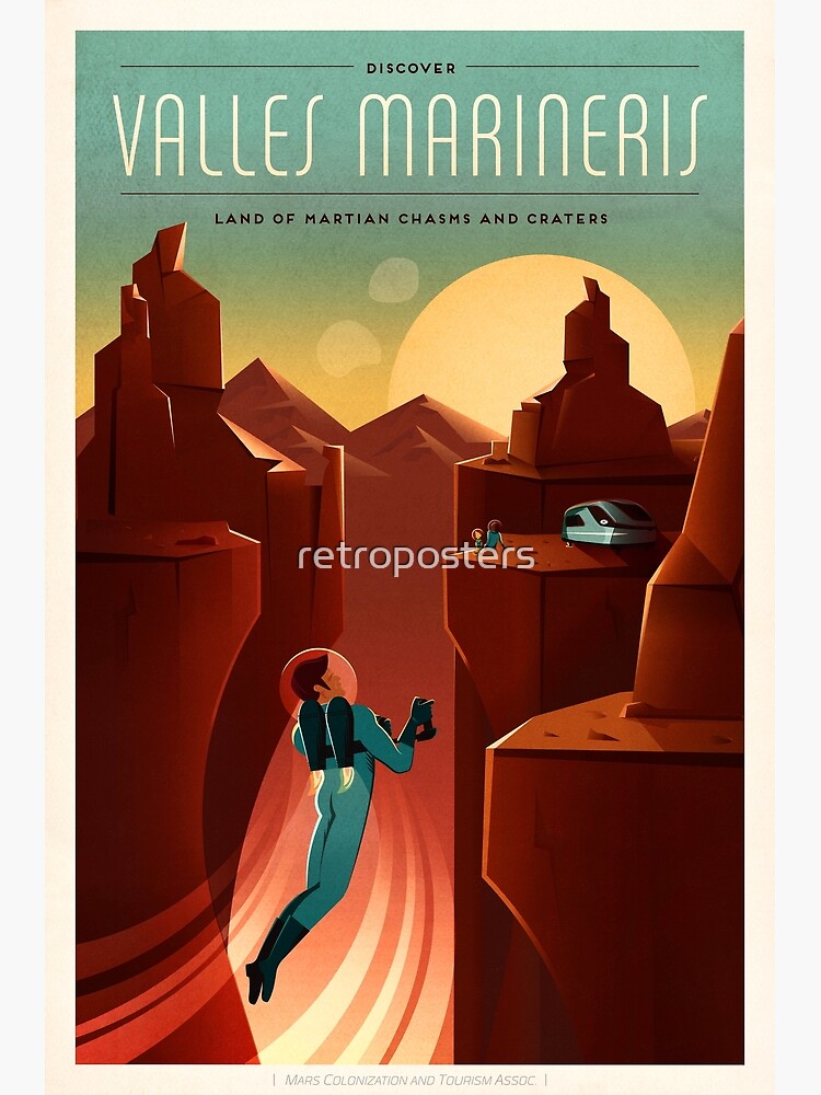 DISCOVER VALLES MARINERIS MARS Land Of Martian Chasms And Craters ...