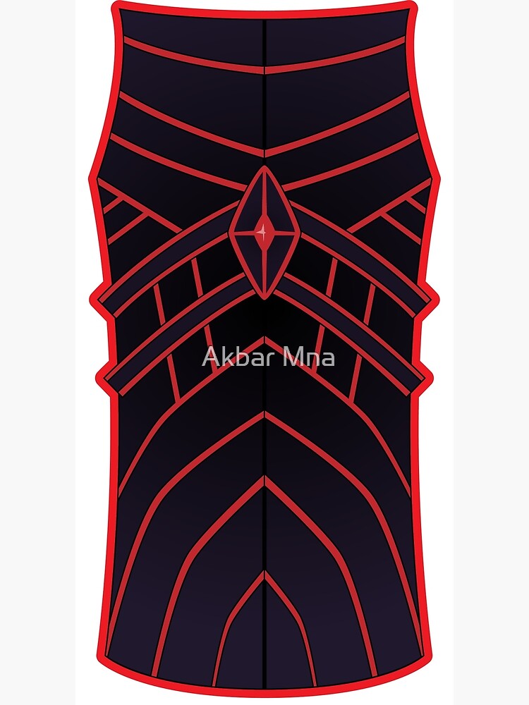 "Bofuri: Mirror of the Dark Night Shield" Poster for Sale by AkbarMna ...