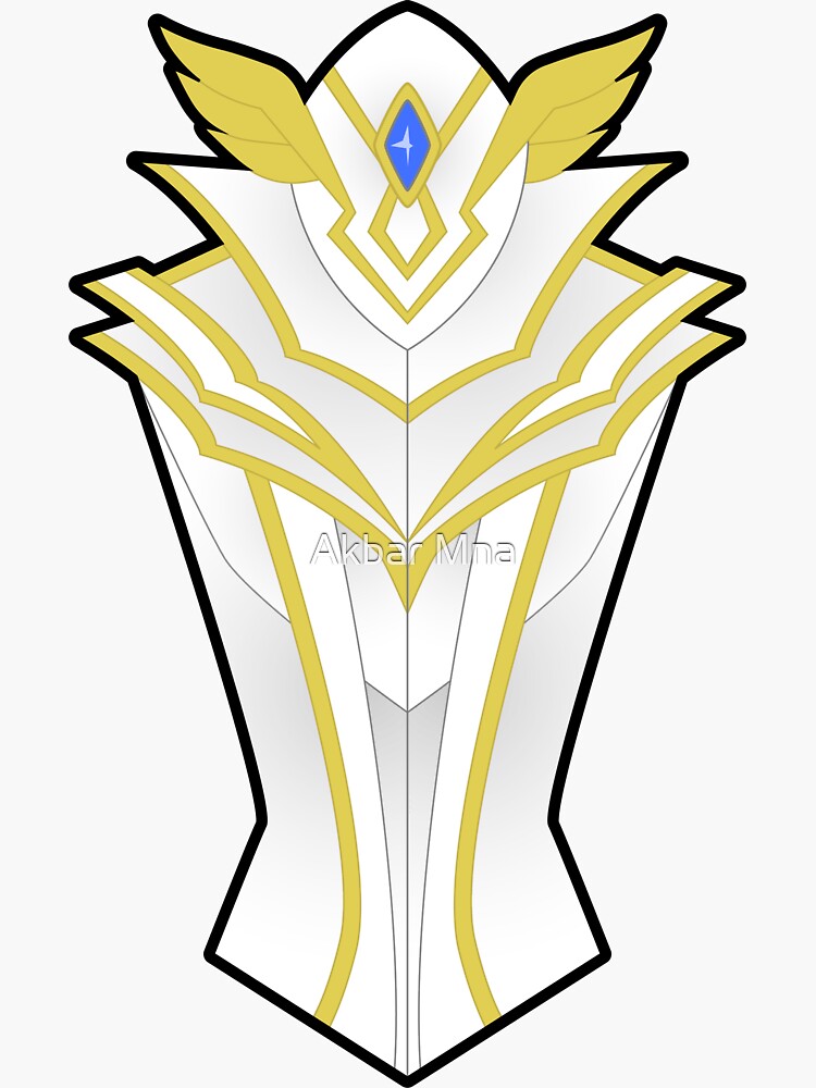 "Bofuri: Loving Sacrifice Shield" Sticker by AkbarMna | Redbubble