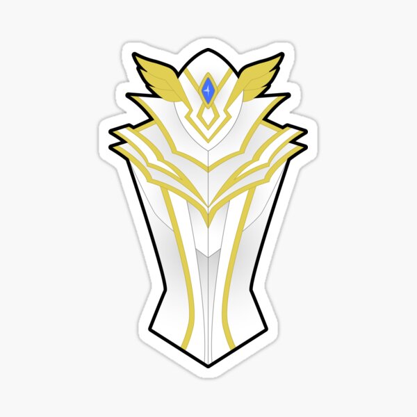 "Bofuri: Loving Sacrifice Shield" Sticker by AkbarMna | Redbubble