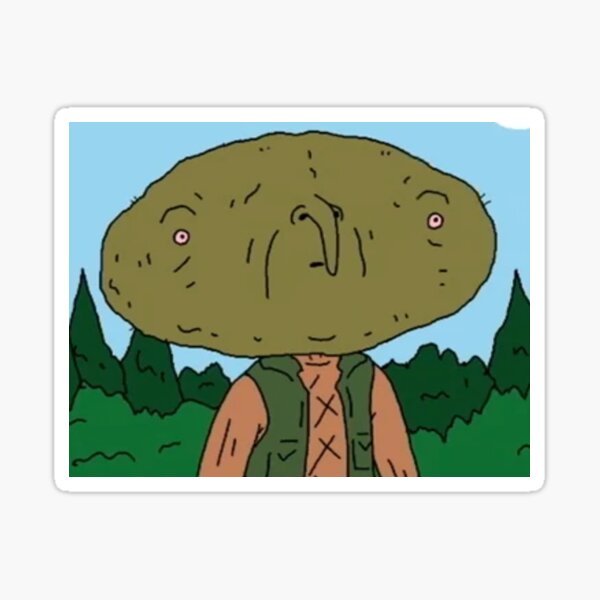 "Clarence " Sticker for Sale by Hoovin-Shmoovin | Redbubble