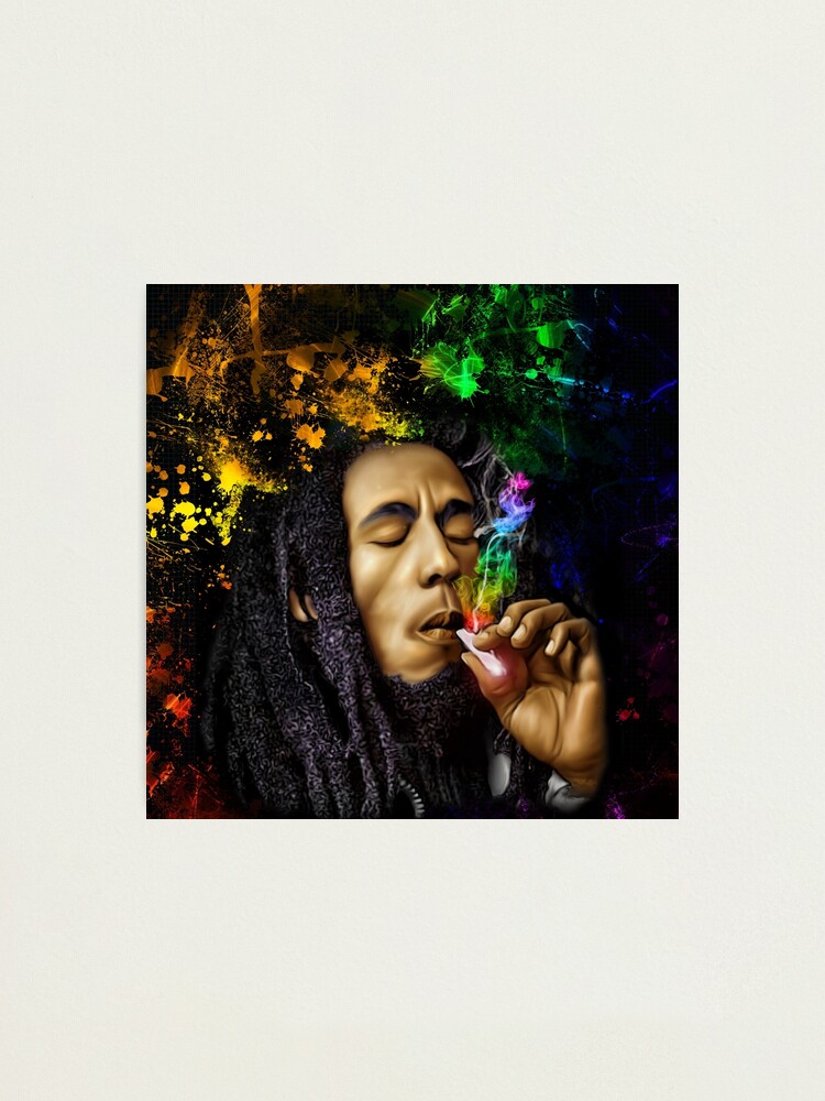 "RASTA LEGEND " Photographic Print by johnnyssandart | Redbubble
