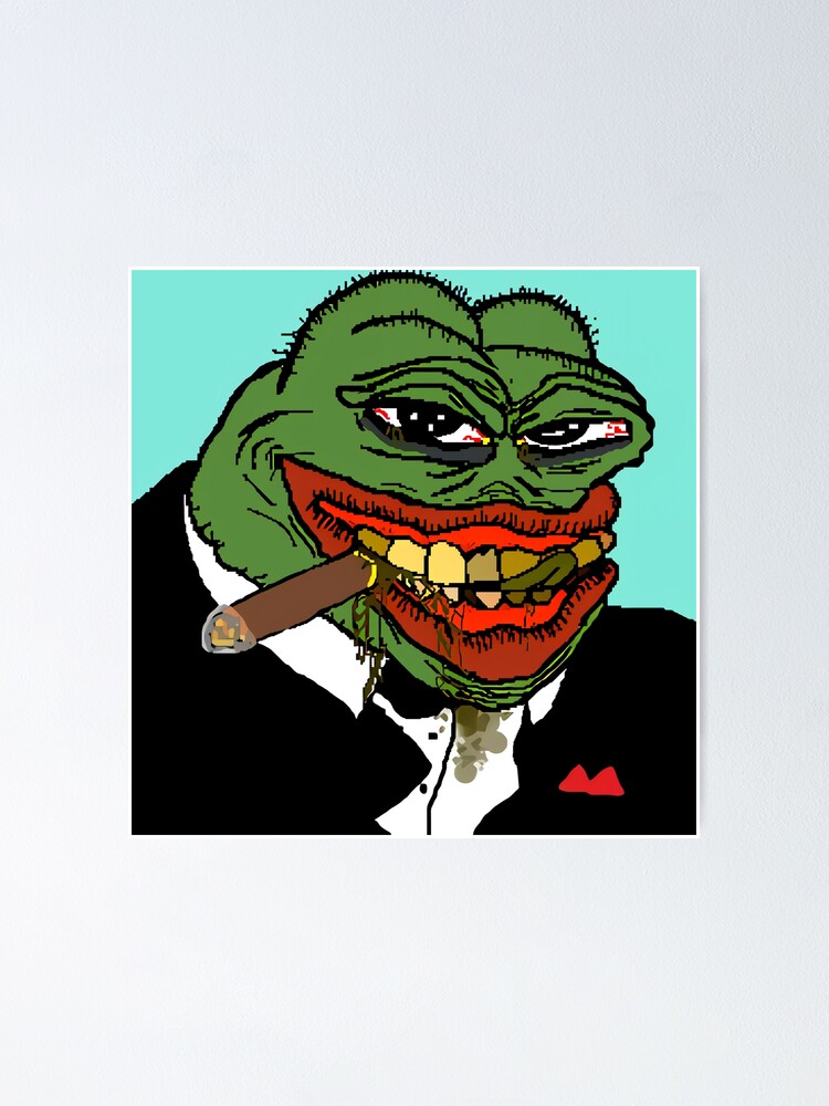 "Nasty Pepe" Poster for Sale by BoomerUSA | Redbubble