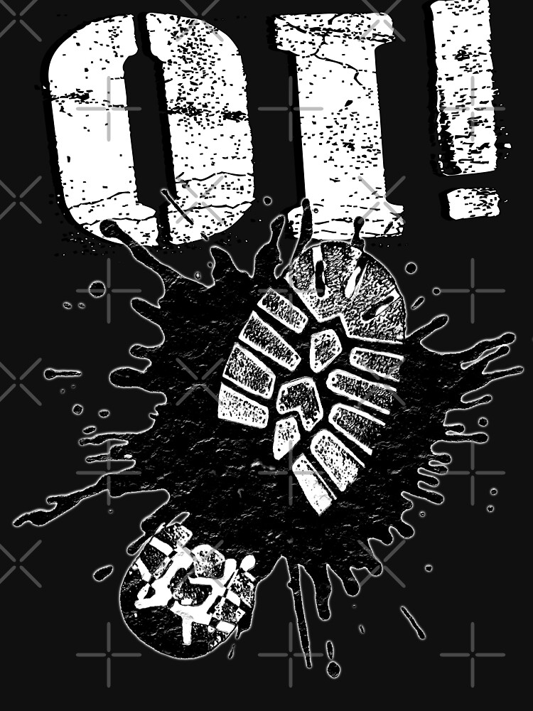 "OI!" T-shirt for Sale by Paparaw | Redbubble | oi t-shirts - punk t ...