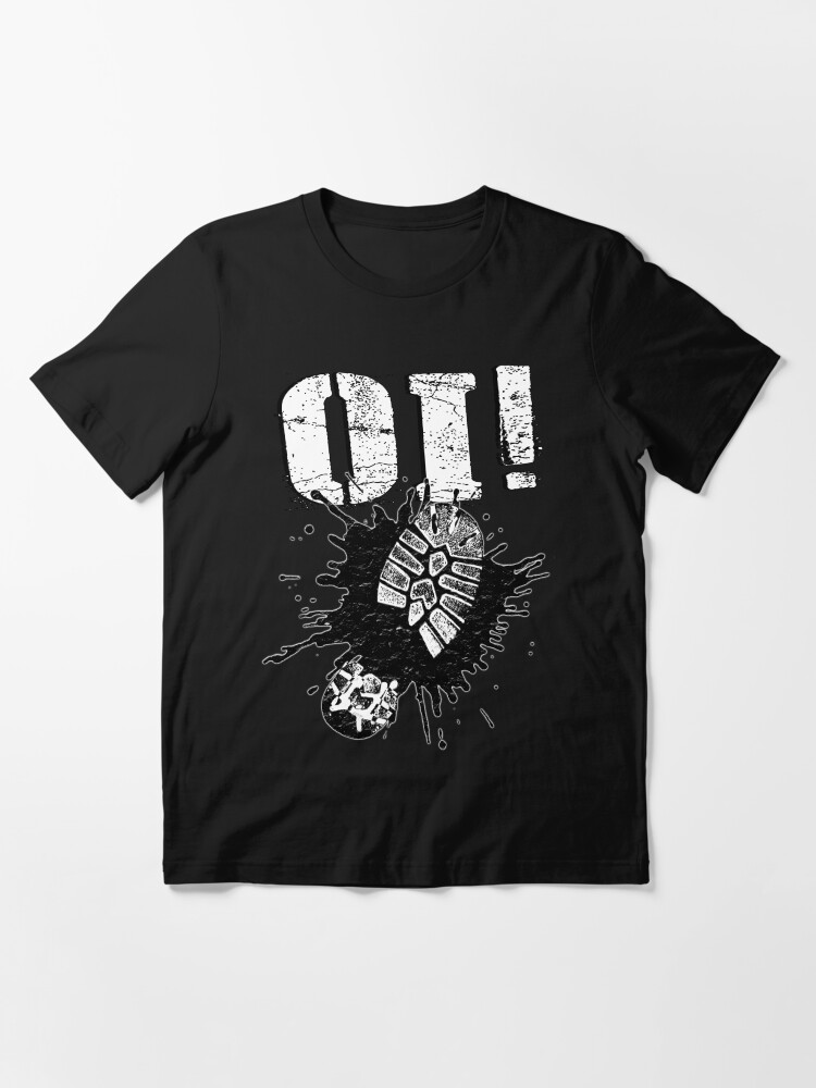 "OI!" T-shirt for Sale by Paparaw | Redbubble | oi t-shirts - punk t ...