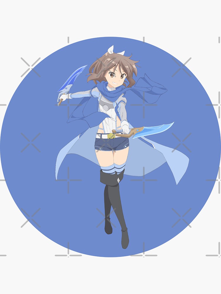 "Risa Shiramine - Sally - Bofuri" Sticker for Sale by Chumbo21 | Redbubble