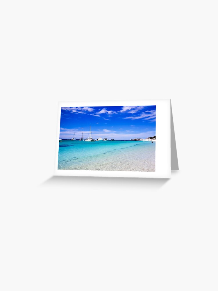 "Longreach Bay, Rottnest Island, Western Australia" Greeting Card for ...