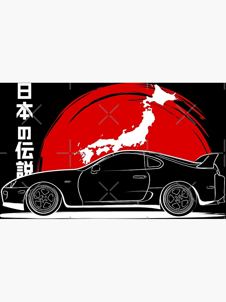 "JDM Supra" Poster by Turboosted | Redbubble