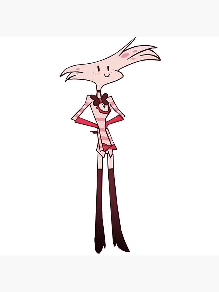 "tiny/chibi/simple angel dust sticker " Photographic Print by ellalune ...