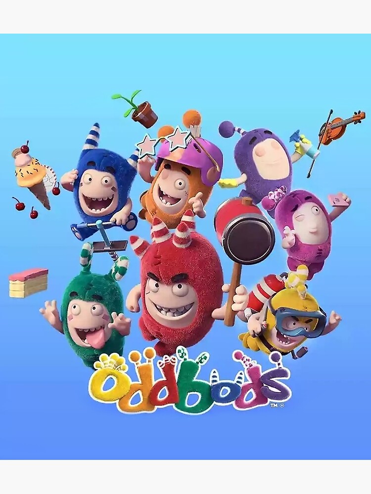 "Oddbods TV Animation 2020" Poster by Cloverkindschi | Redbubble