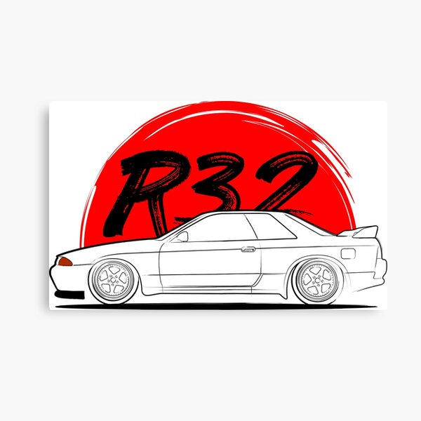 R32 Gtr Canvas Prints | Redbubble
