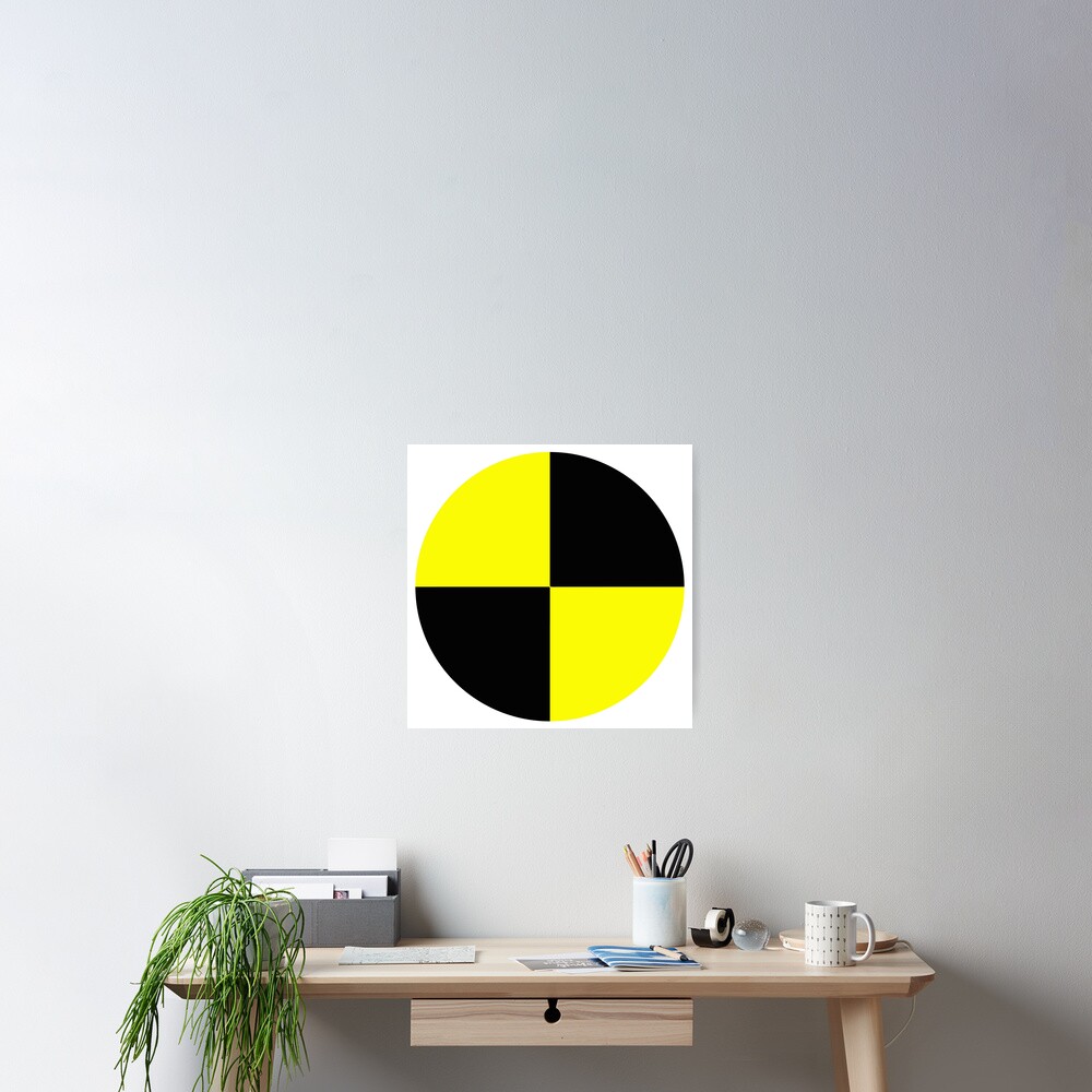 "Crash Test Dummy Marker" Poster by masterchef-fr | Redbubble