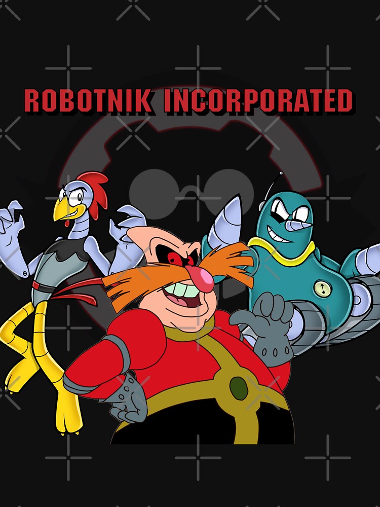 "Robotnik Incorporated" T-shirt for Sale by Gamerguy800 | Redbubble ...