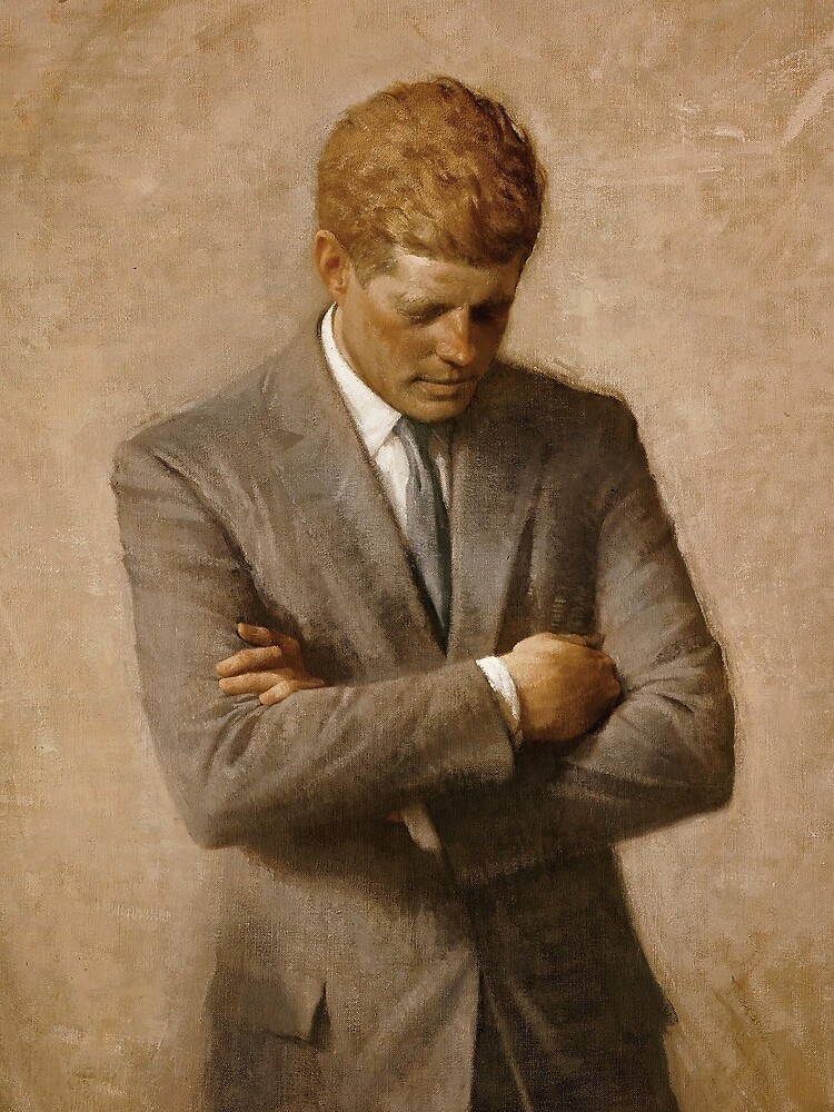 "John F Kennedy Official Portrait by Aaron Shikler" Mini Skirt by ...