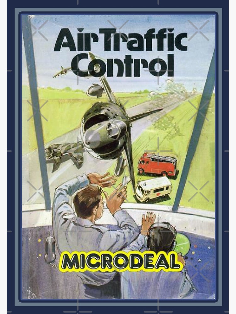 "Air Traffic Control" Poster by RetroTrader | Redbubble