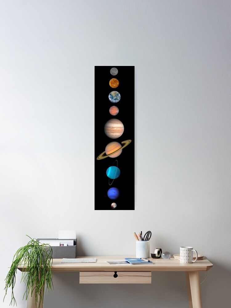 Afiche Del Sistema Solar Vertical 5,300+ Vertical Solar System Stock