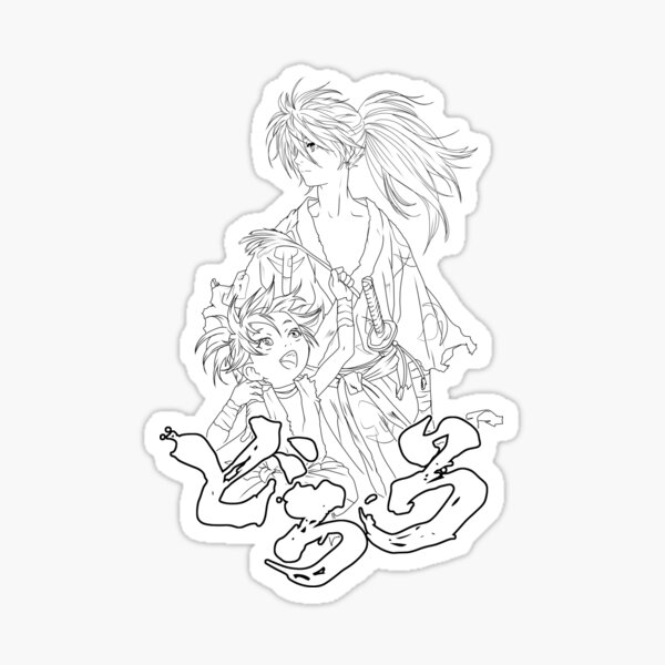 "DORORO" Sticker by majotoyokai | Redbubble