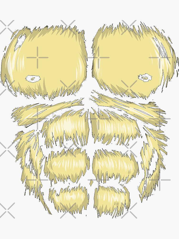 "GORILLA CHEST" Sticker for Sale by AmineDalghich | Redbubble