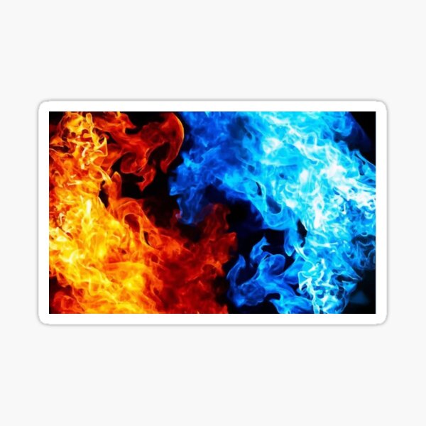 Hot And Cold Stickers | Redbubble