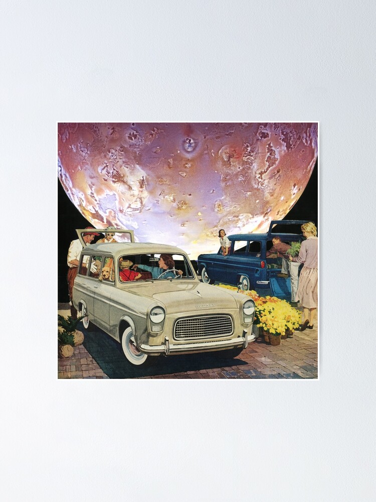 "Surrealist Mid Century 50's Aesthetic" Poster for Sale by miadellav ...