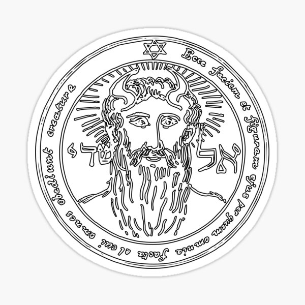 "The greater key of solomon " Sticker by Betterloookin | Redbubble
