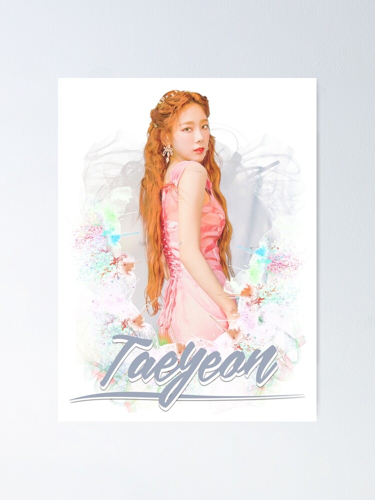 "Taeyeon" Poster by 95amy | Redbubble