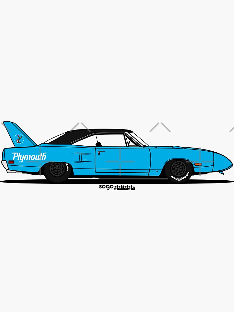 "70´Superbird" Sticker by SogoCristian | Redbubble