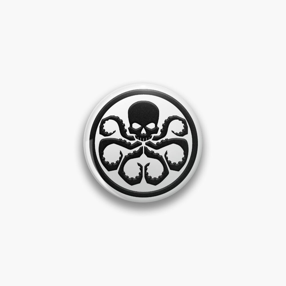 "Hydra Logo!" Pin for Sale by ValhallanSon | Redbubble