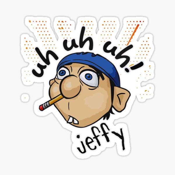 "Best Seller - SML Jeffy Cartoon Merchandise" Sticker for Sale by ...